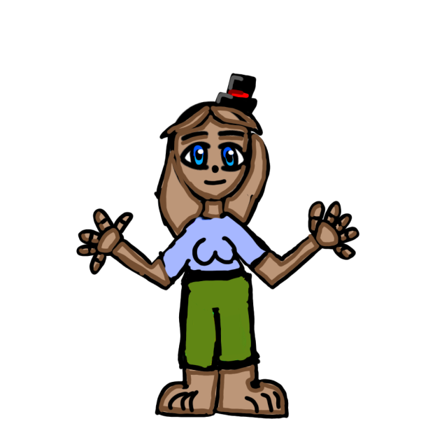 Freddy Fazbear (Female) - ibisPaint