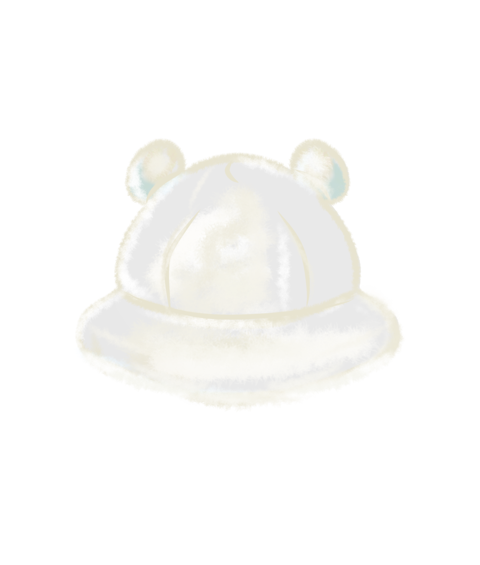 fur cute hat - ibisPaint