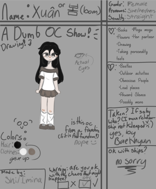 The dumb OC show CS - ibisPaint
