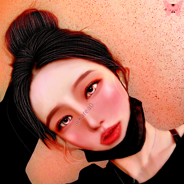 peach eyes - ibisPaint