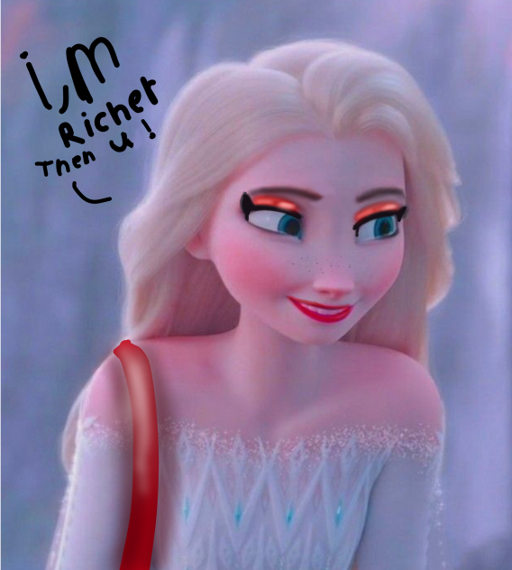 Elsa rich glow up - ibisPaint