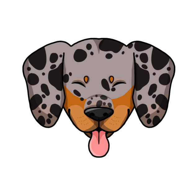 Happy Doggo #7 (sticker) - ibisPaint