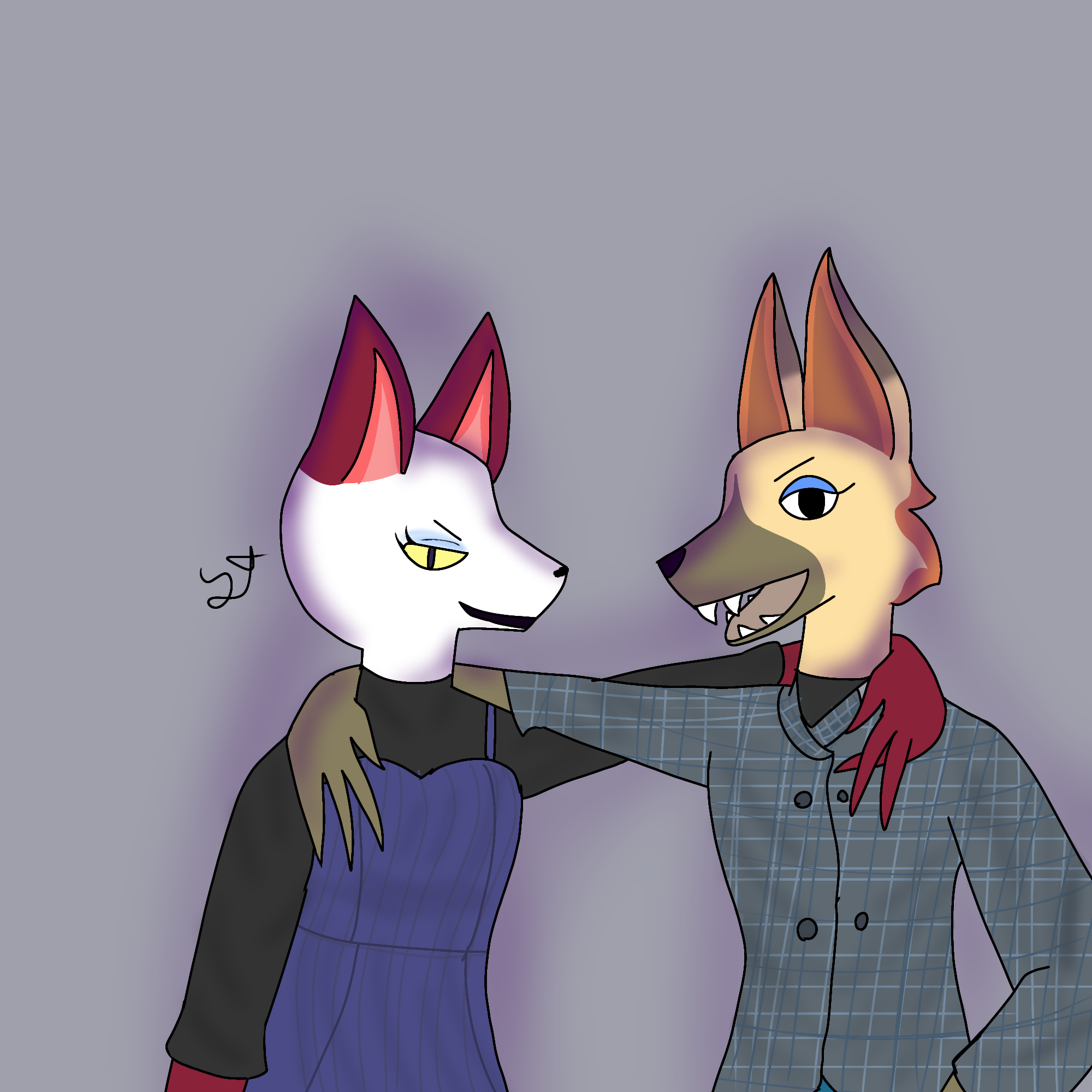 Olivia and Vivian (Acnh) - ibisPaint