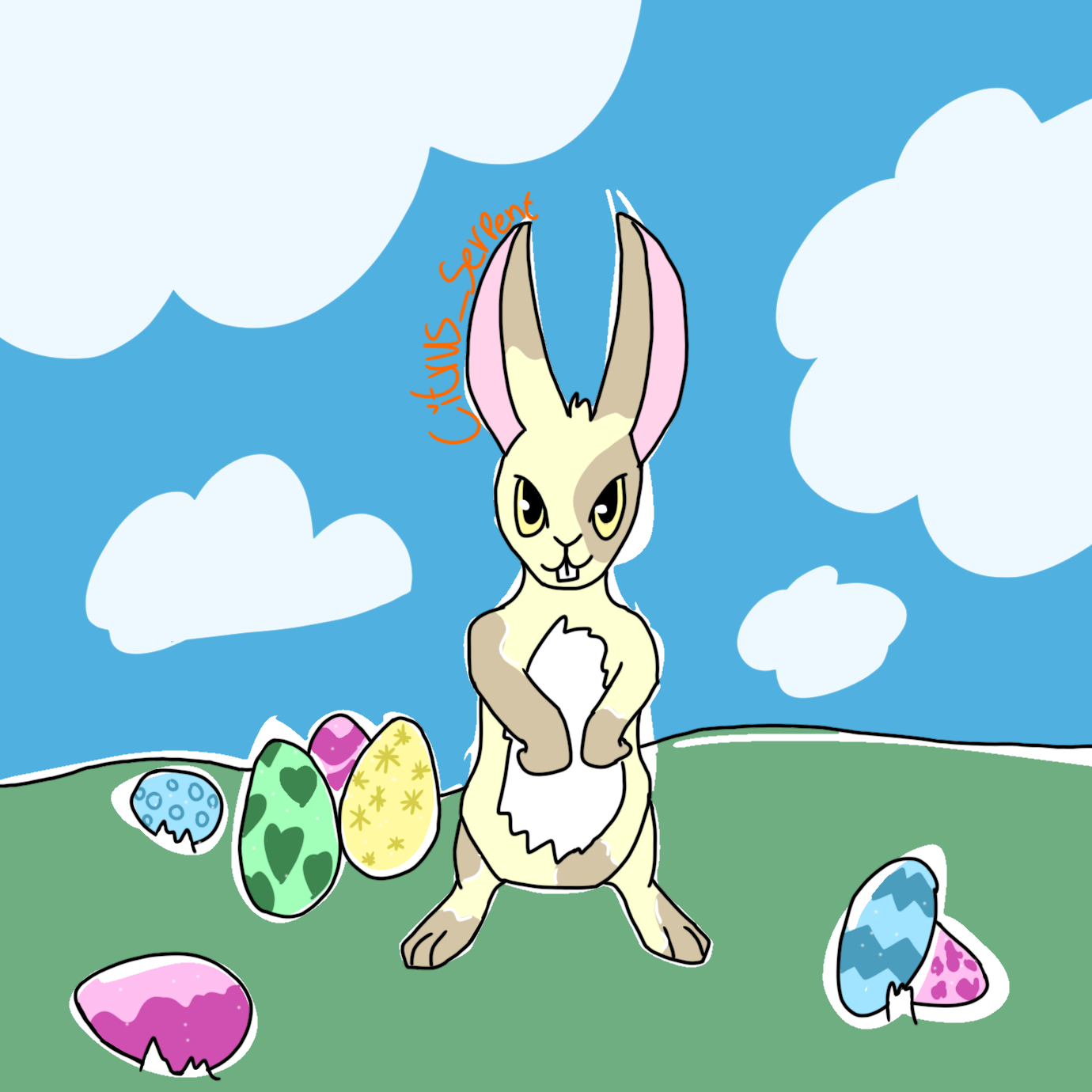 Hoppy Easter! - ibisPaint
