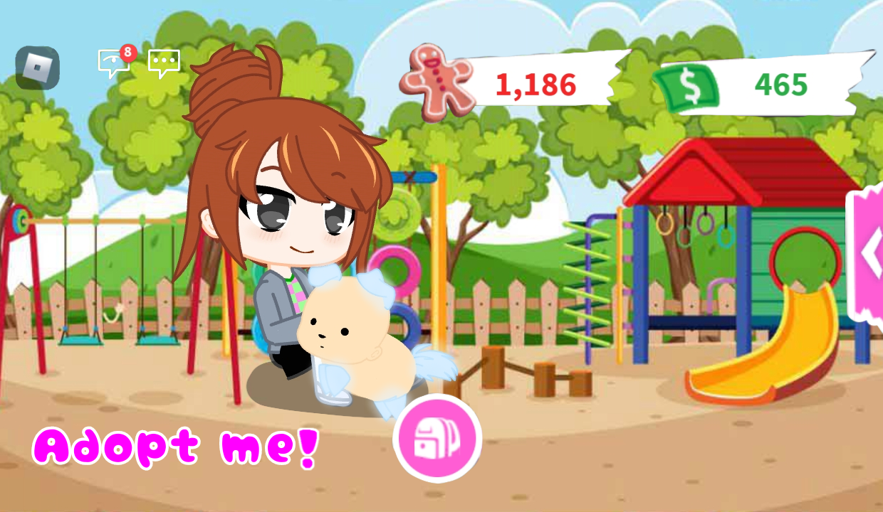 Adopt me! 🐶🐱🐵🐄🐺🐯🐁🐰🐧 - ibisPaint