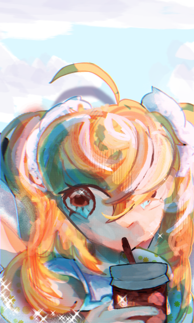 Cherry lemonade - ibisPaint