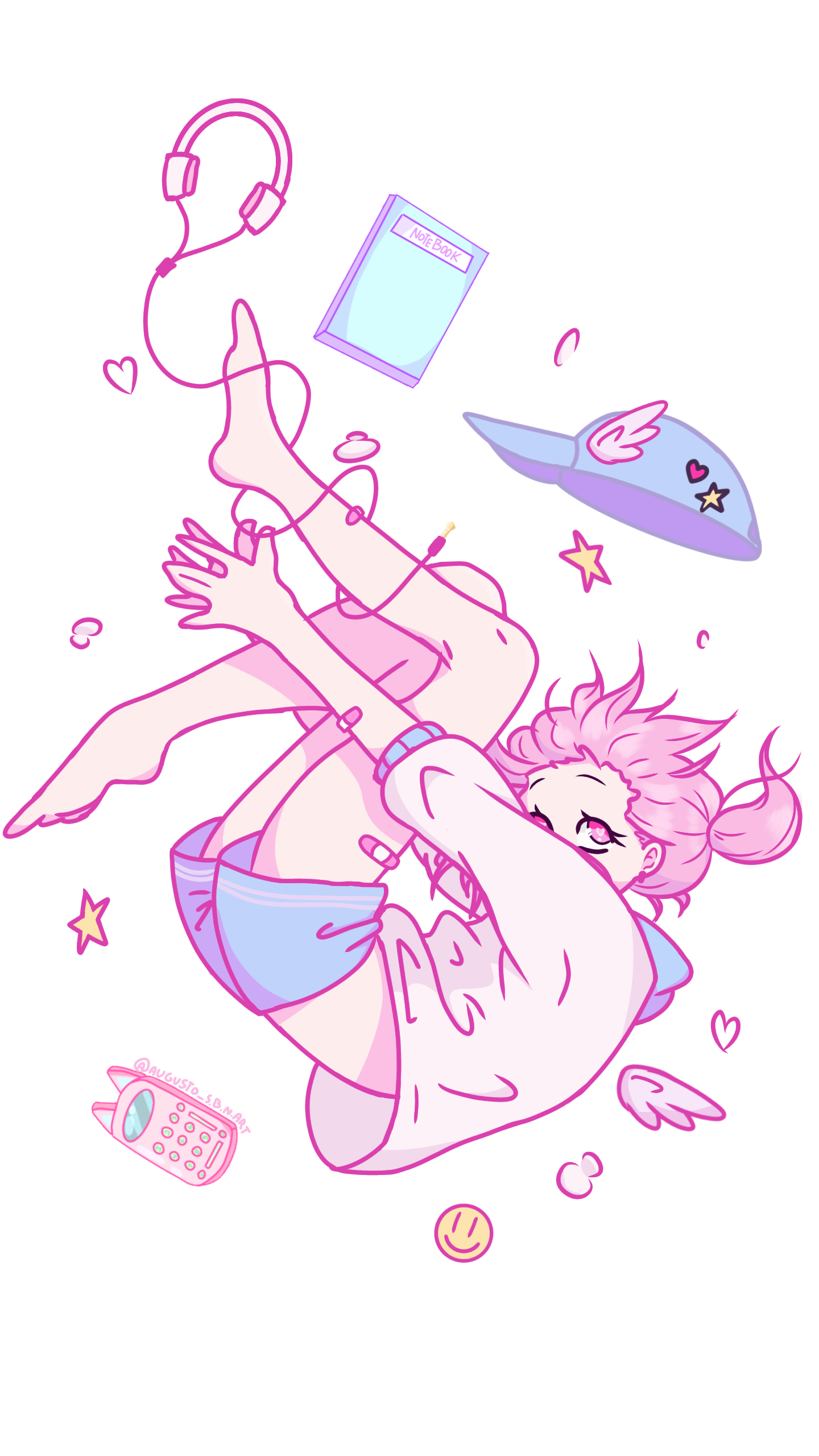 flying in thoughts - ibisPaint