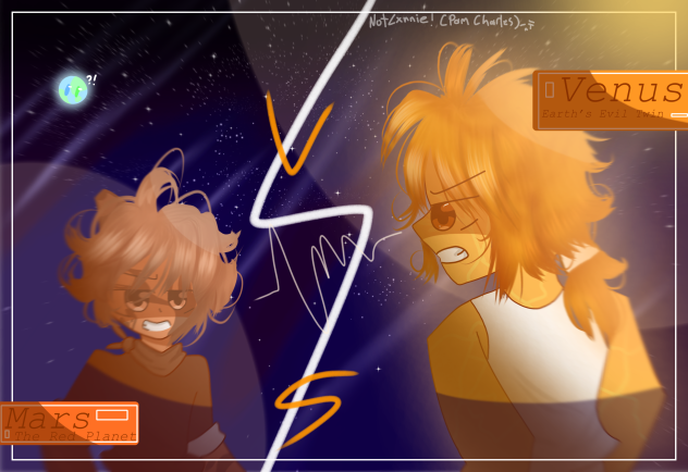 Venus Vs Mars - ibisPaint