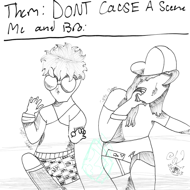 gojo + geto scene femmm - ibisPaint