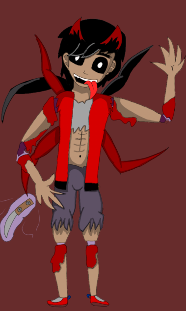 demonio rojo mauricio - ibisPaint