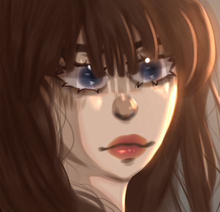 The Brown haired girl - ibisPaint