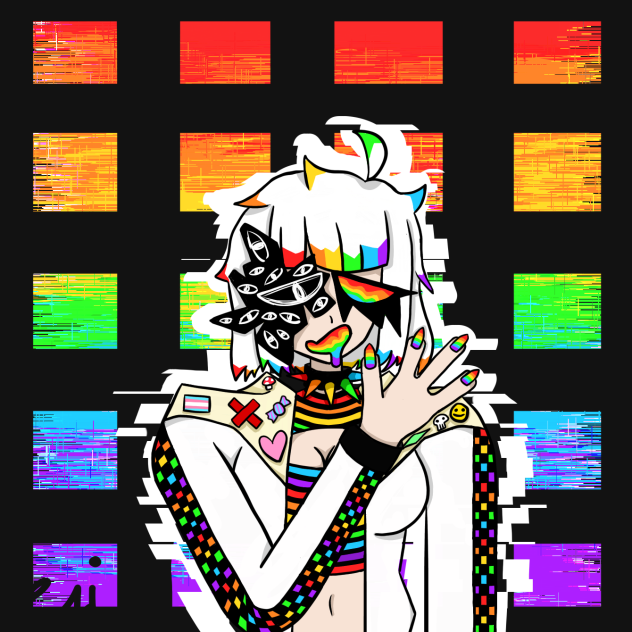 Glitchcore hell - ibisPaint