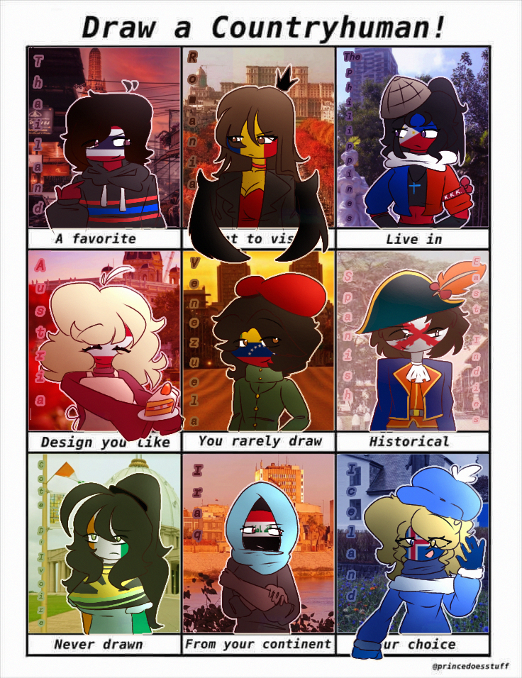 Draw a Countryhuman. (Third remake) - ibisPaint