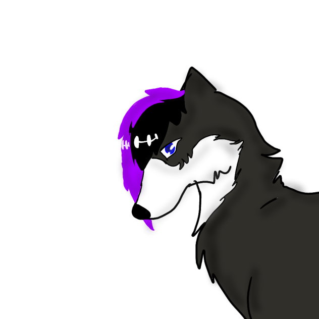 emo wolf I guess - ibisPaint