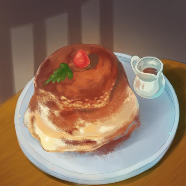 souffle pancake - ibisPaint