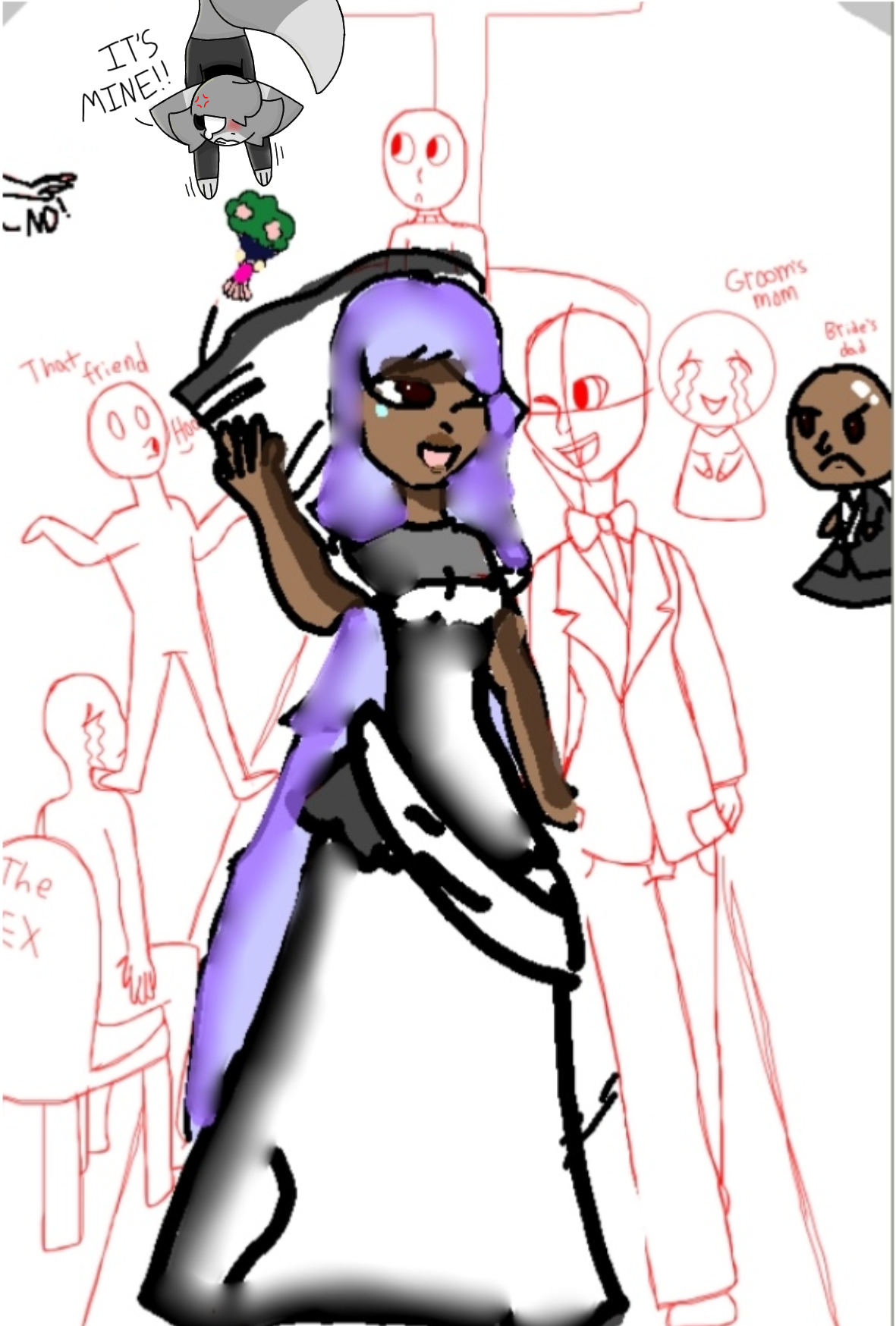 Kylee's wedding collab - ibisPaint