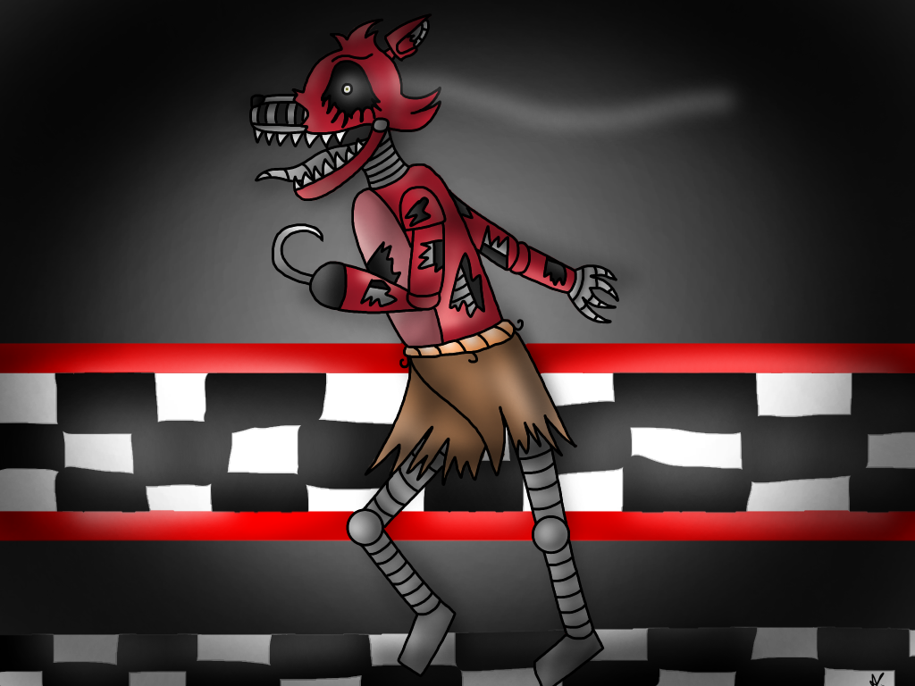 Run Run (FNAF 4 SpeedPaint) - ibisPaint