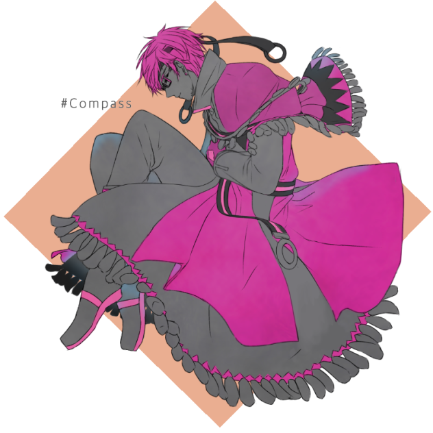 #compass - ibisPaint