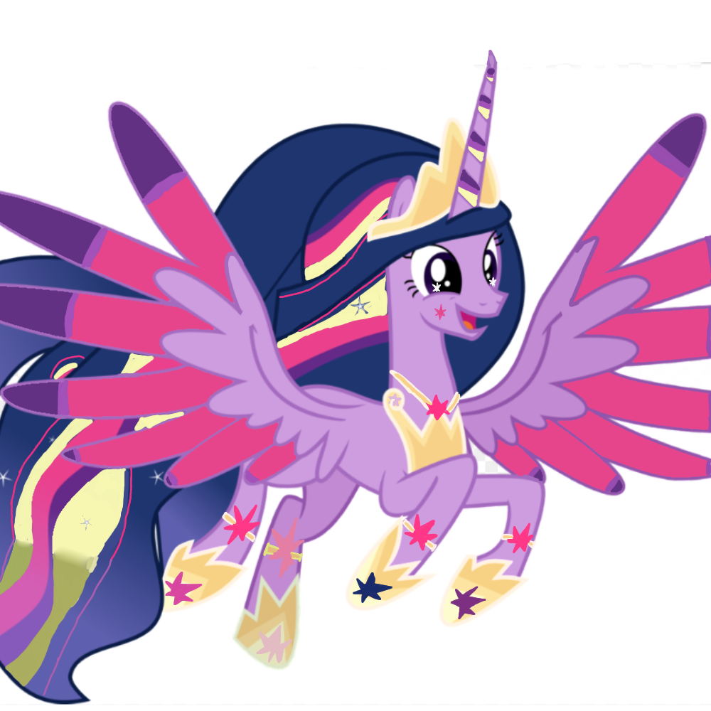princess twilight rainbow power - ibisPaint