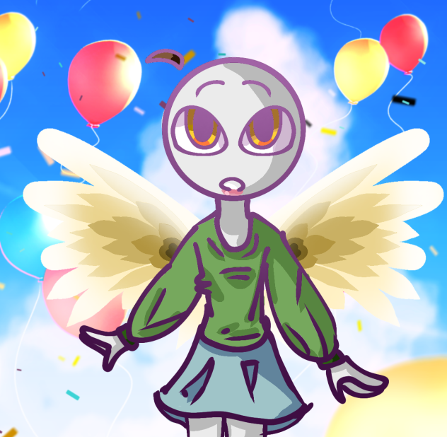 Flying like a bird - ibisPaint