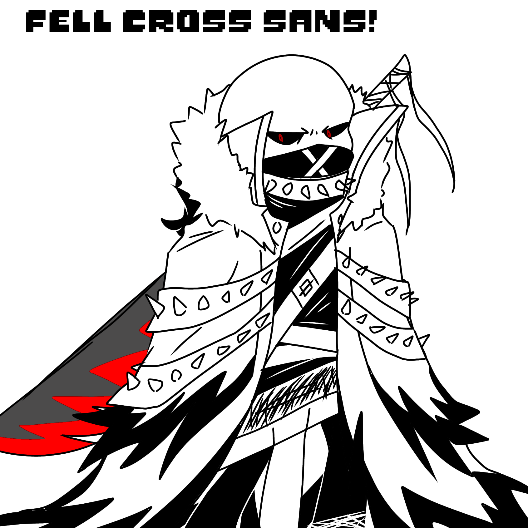 Fell Cross Sans - ibisPaint