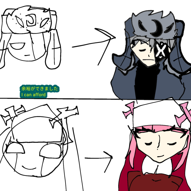 FNF human - ibisPaint