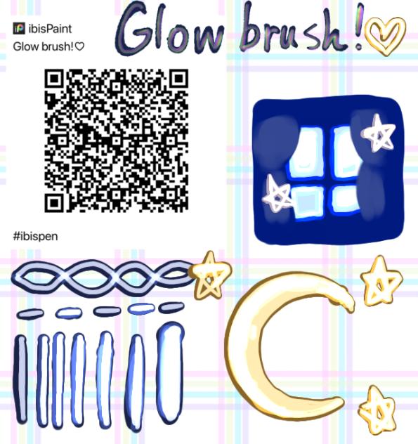 Glow brush☆ - ibisPaint