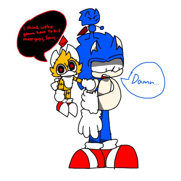 Sonic.EXE TD April Fools Update - ibisPaint