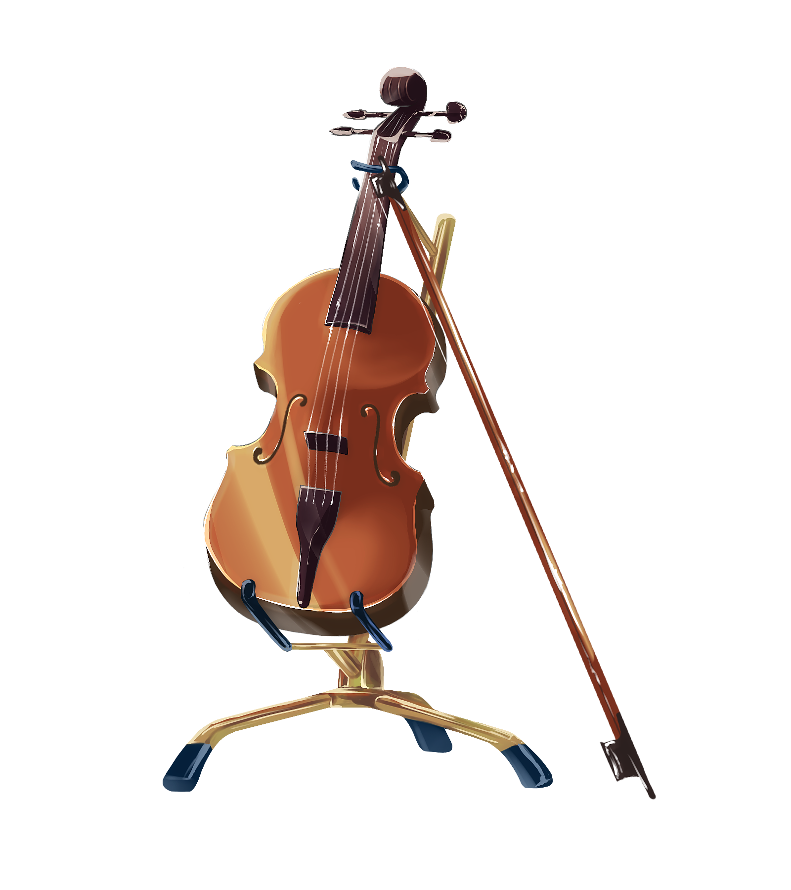 violin stand - ibisPaint