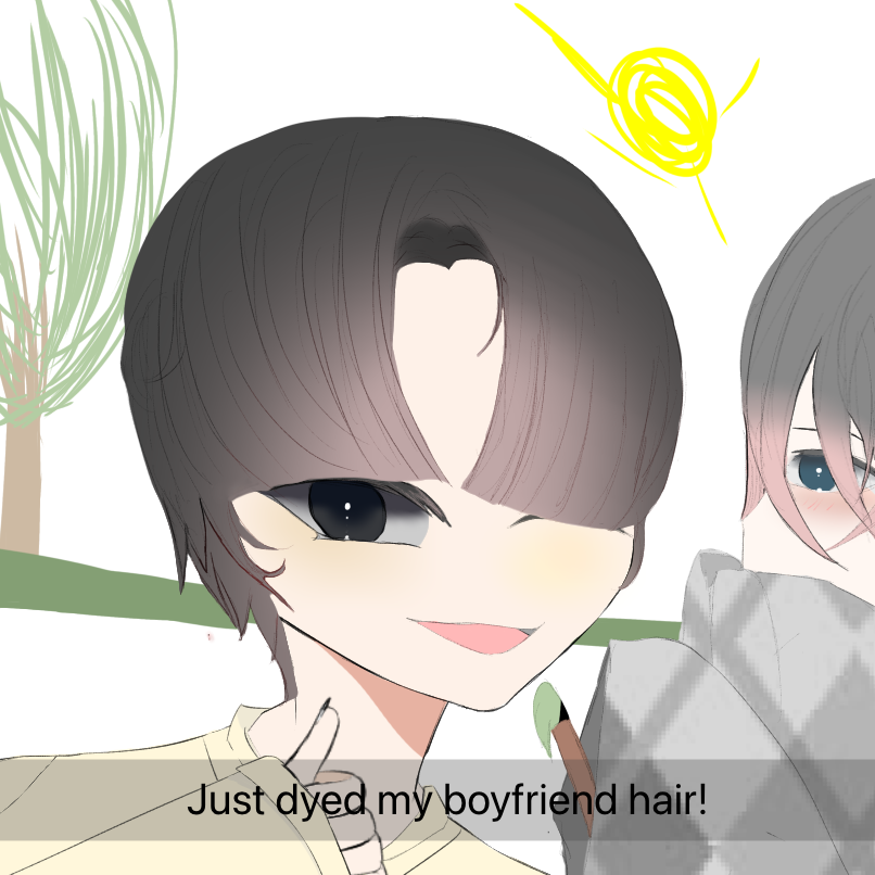 A lovely relationship! - ibisPaint