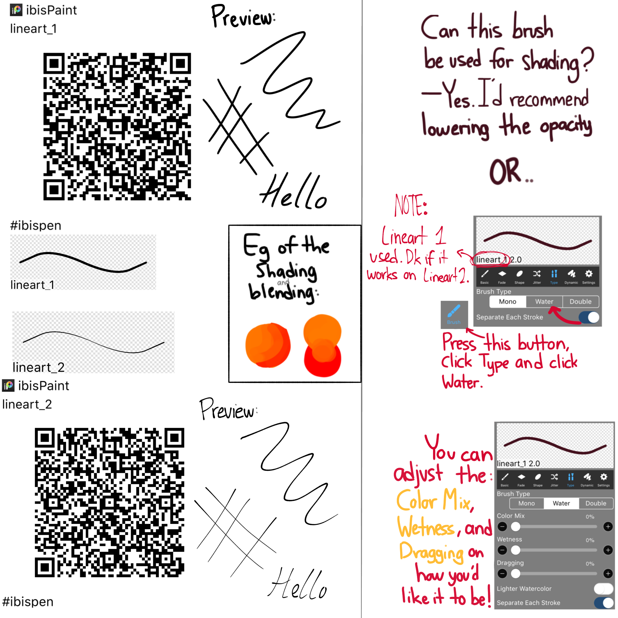 Aireen’s Lineart Brushes - ibisPaint