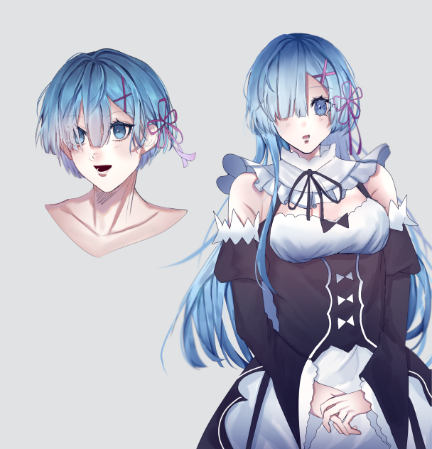 Rem Rezero - ibisPaint