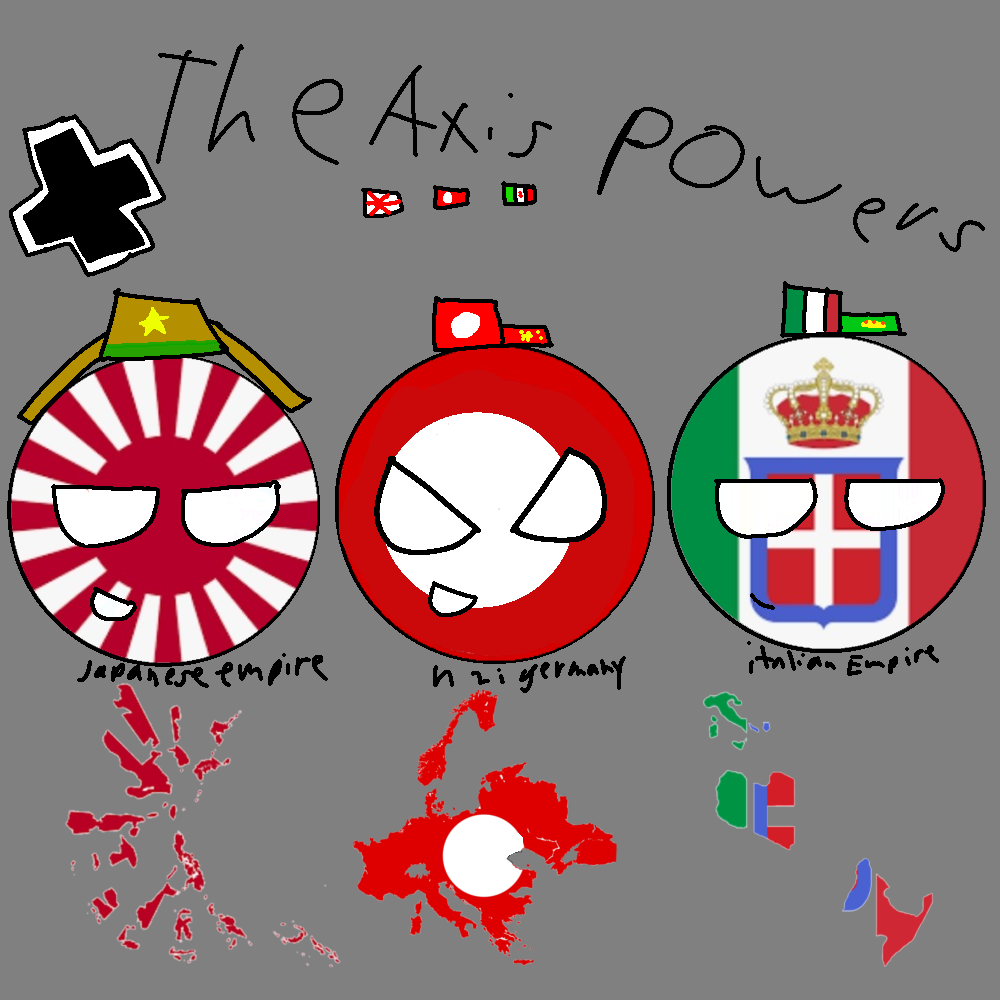 The axis powers then - ibisPaint