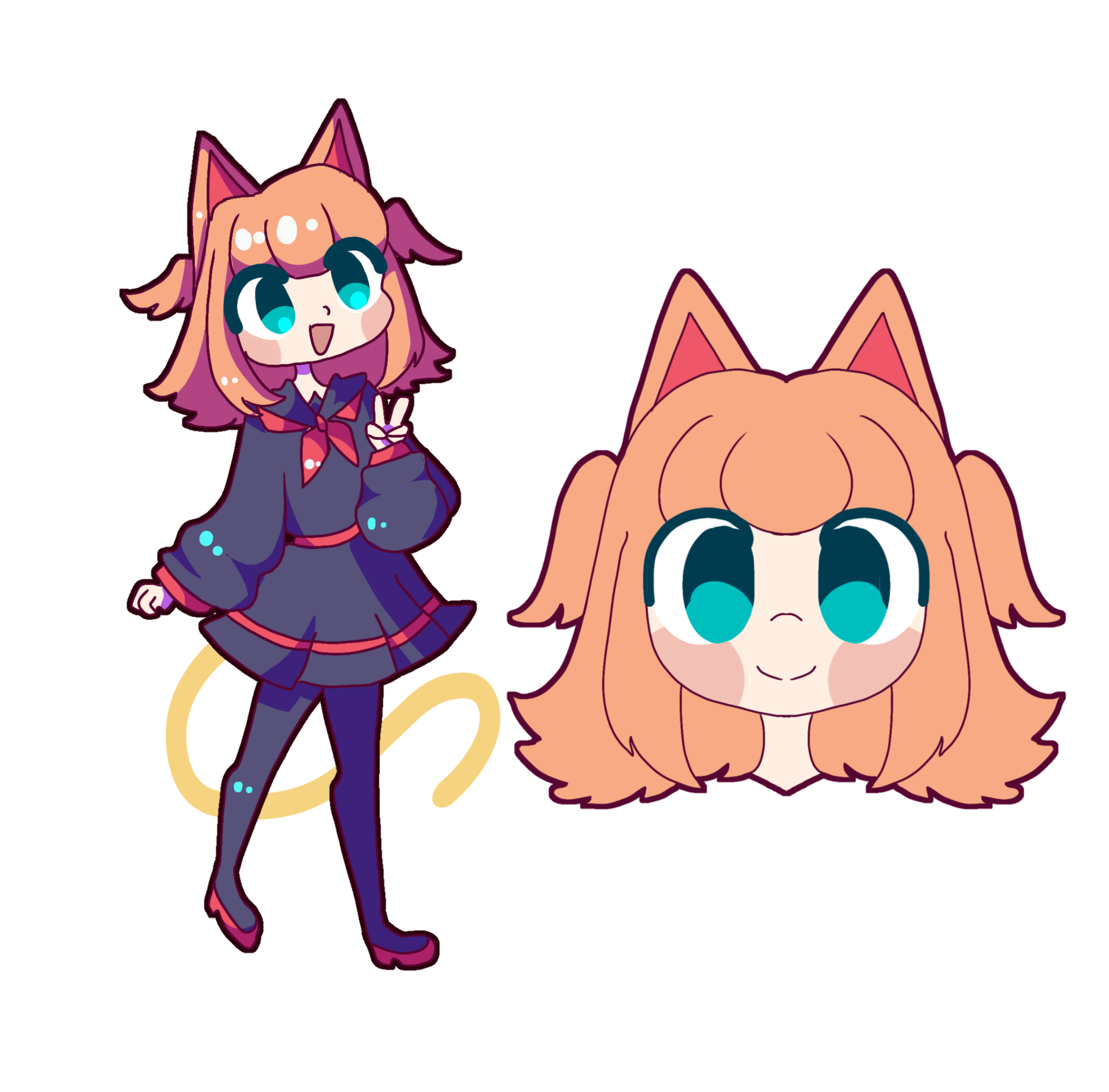Saffron Character sheet - ibisPaint