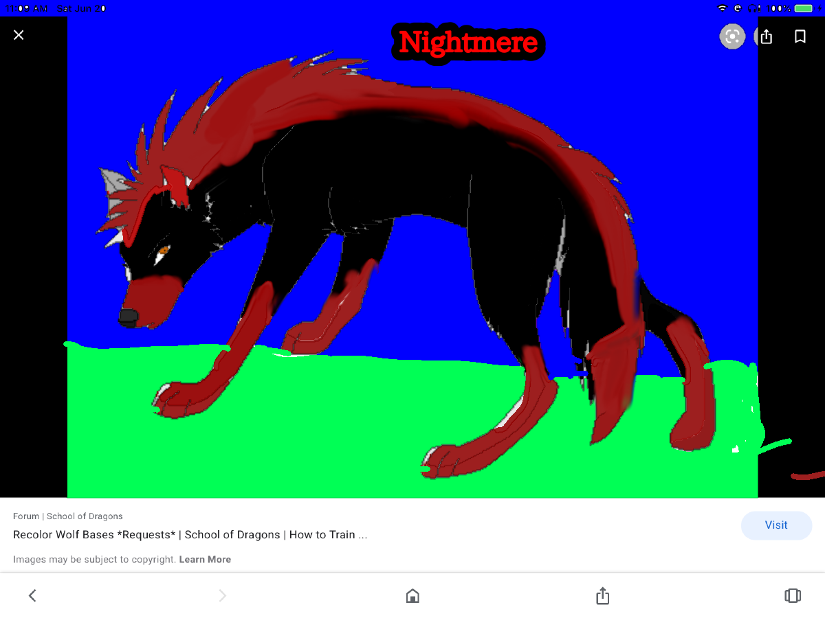 Nightmare the son of blood - ibisPaint