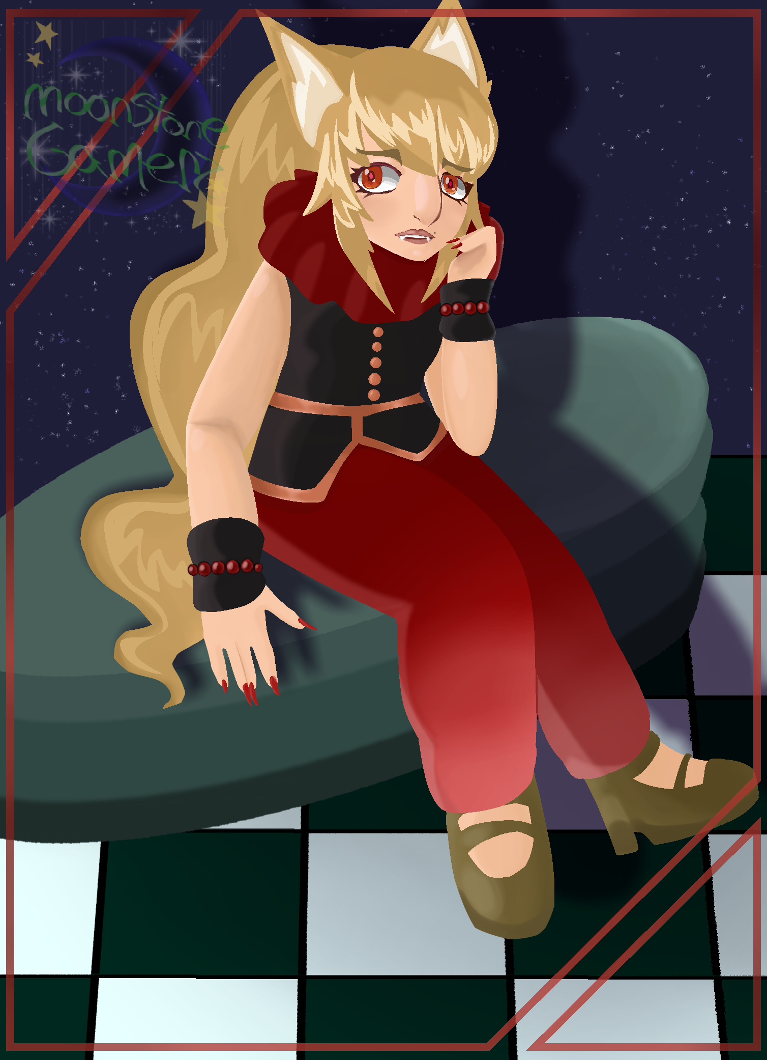 Lasso brush drawing - ibisPaint