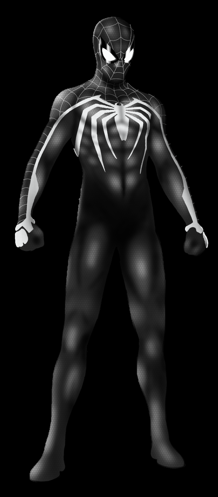 Simbionte suit - Marvel Spider-man2- art - ibisPaint