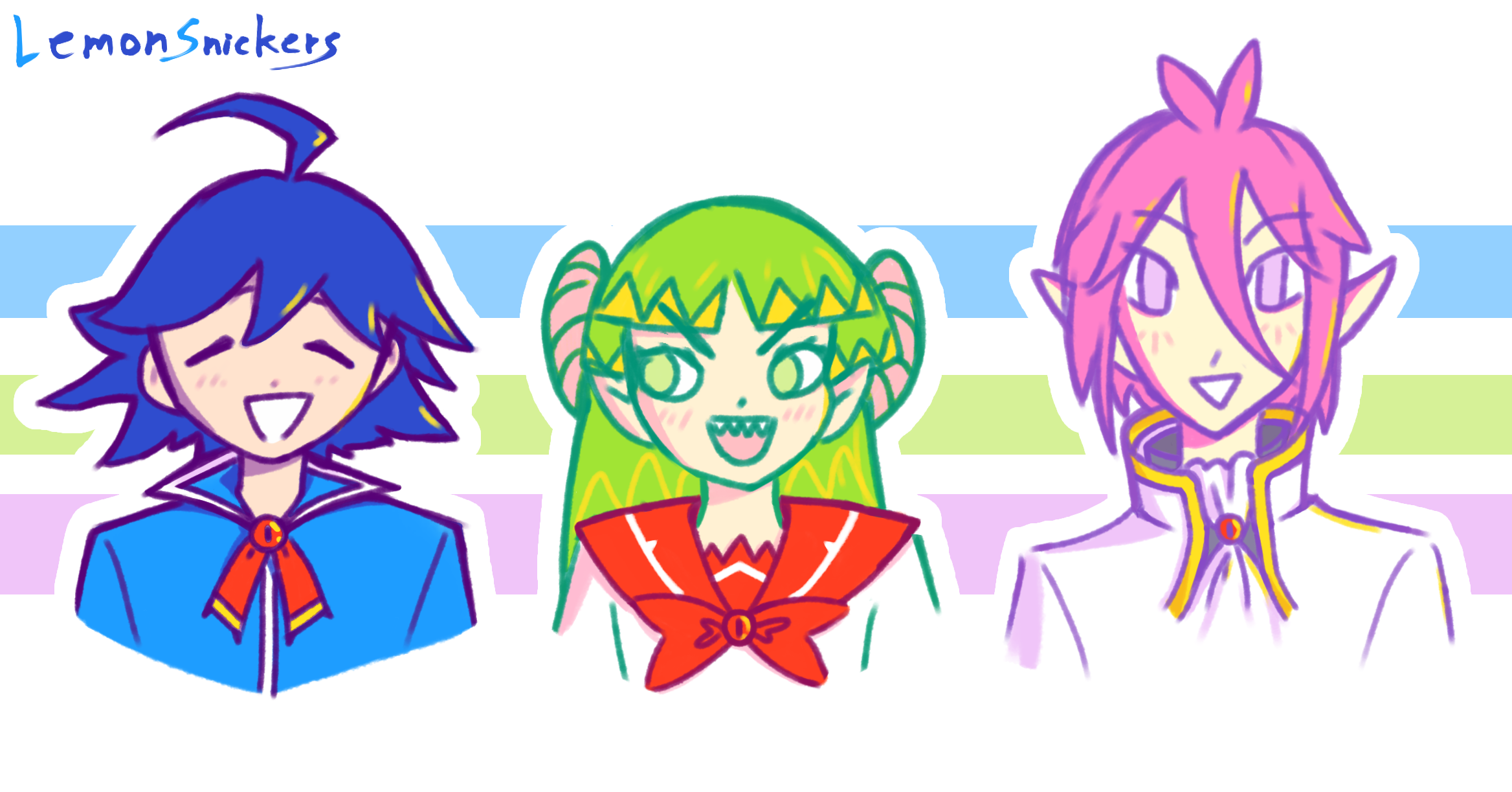 demonic trio - ibisPaint