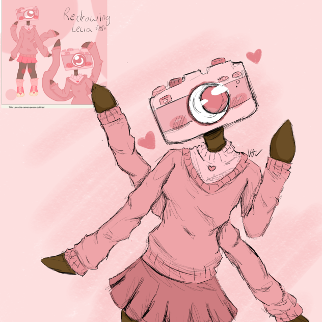 redraw!!! (of my oc leica) - ibisPaint