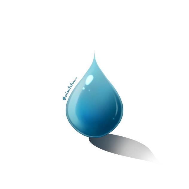 water drop jelly - ibisPaint