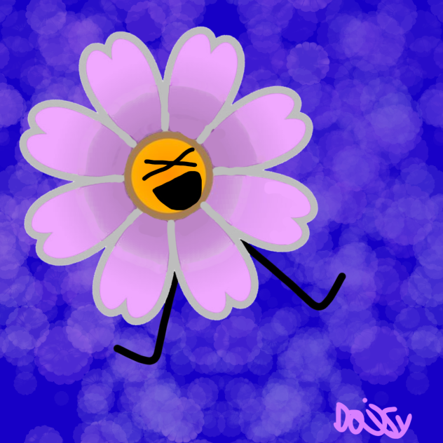 Daisy but as a object show character - ibisPaint