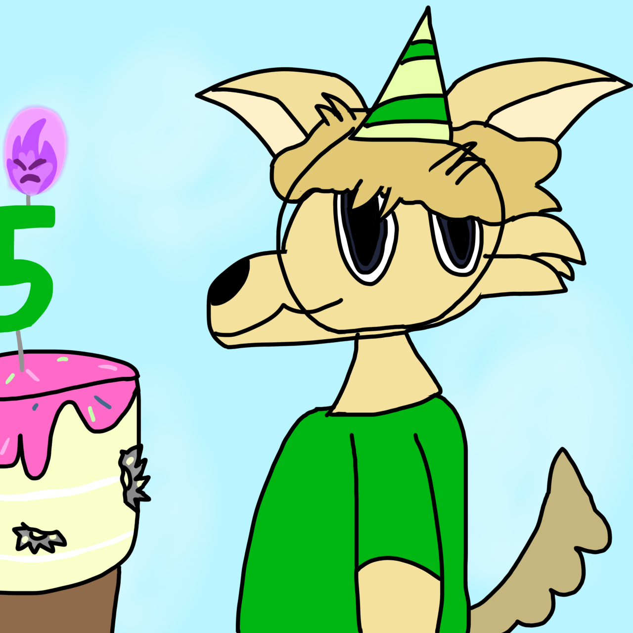 Happy B-Day Moose! - ibisPaint