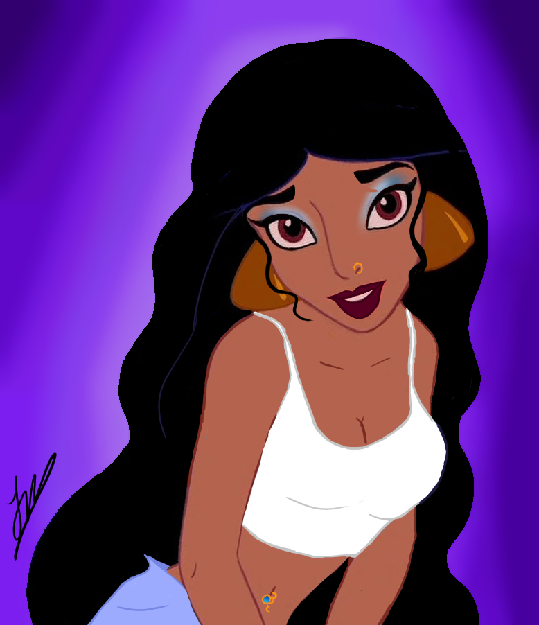 Modern jasmine - ibisPaint