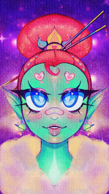 alien rando - ibisPaint