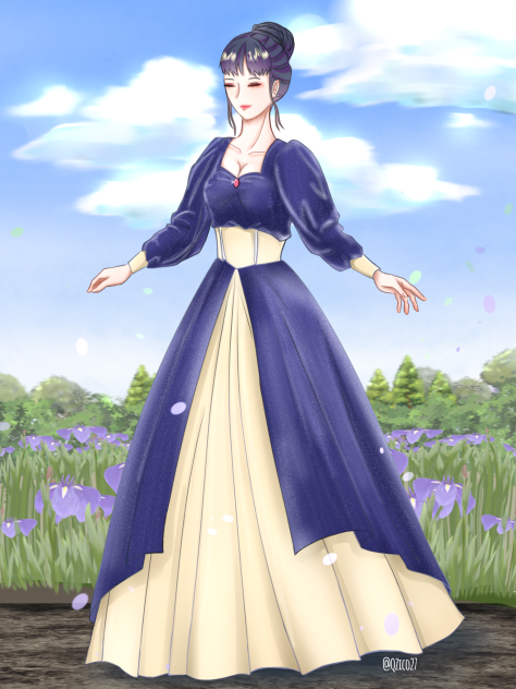 Evening walk - ibisPaint