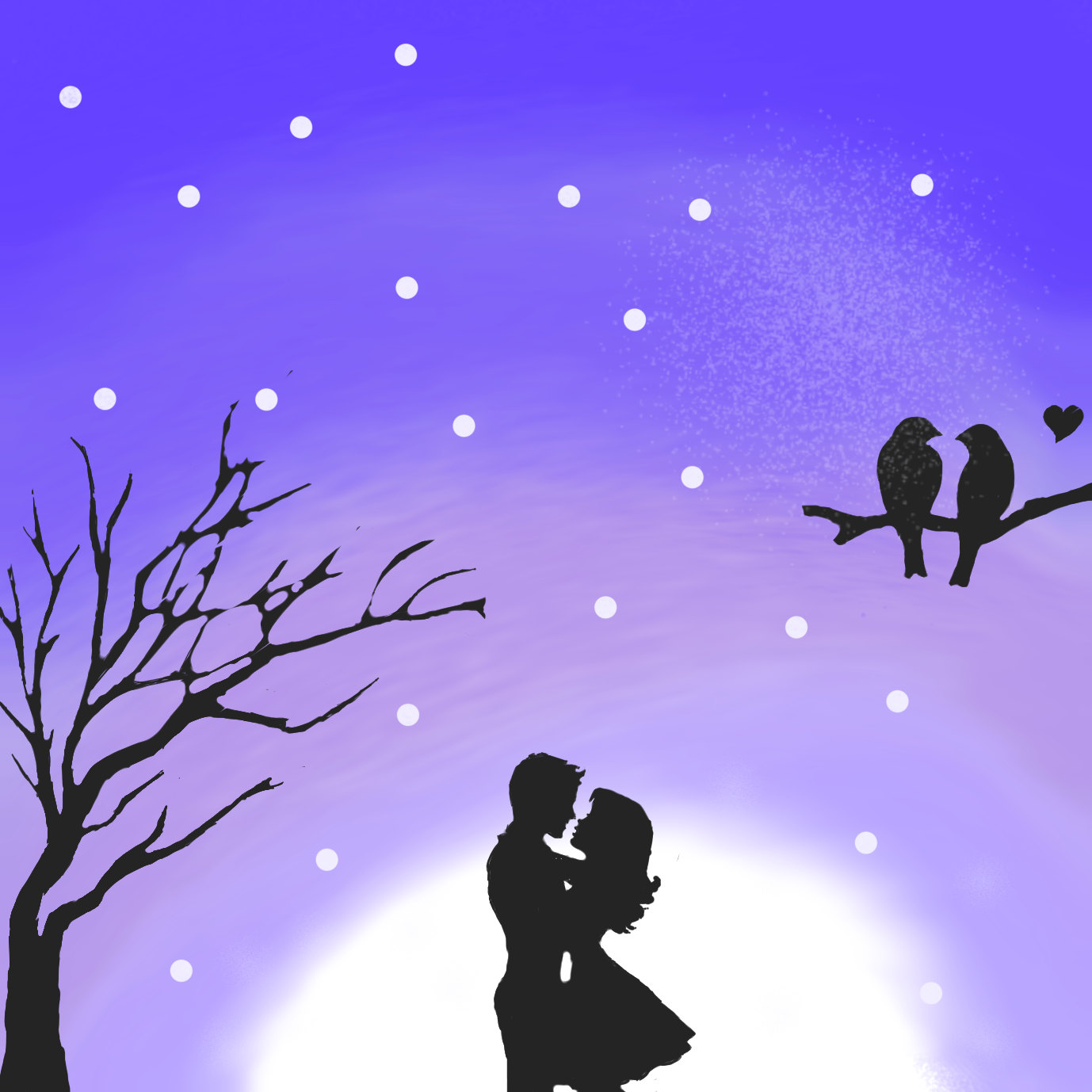 Romantic in the snow - ibisPaint