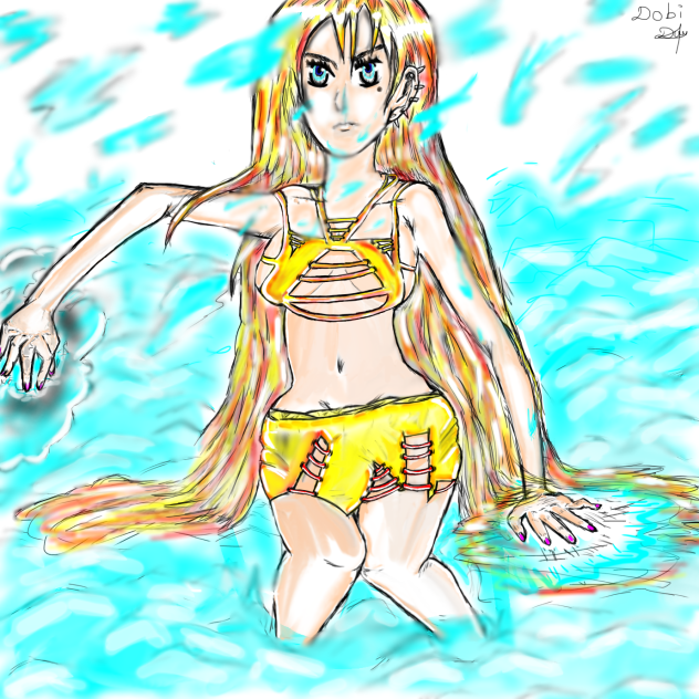 Water Queen's Rage - ibisPaint