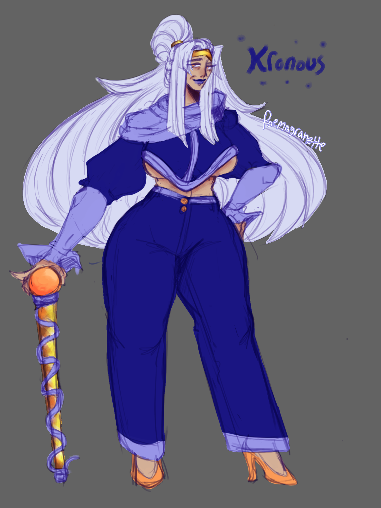 Kronous mother of Atlas - ibisPaint