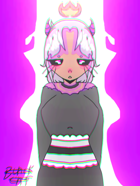 purple demon - ibisPaint