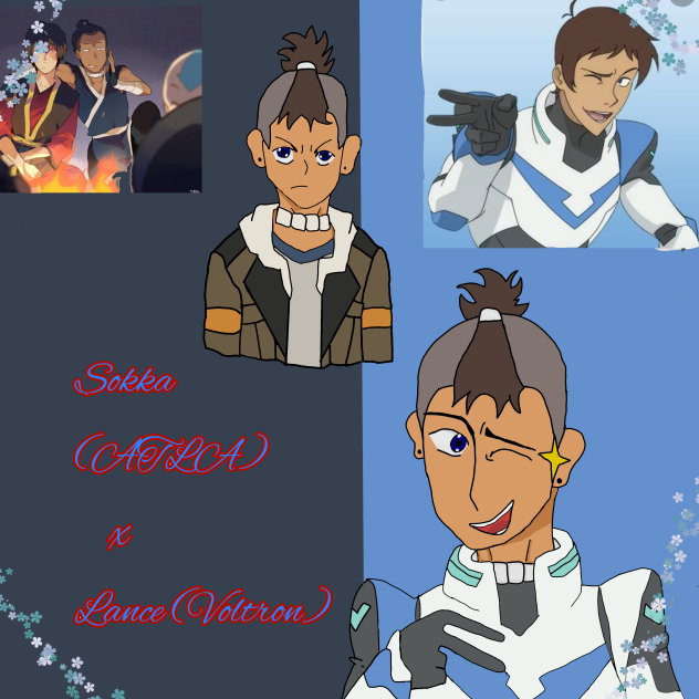 I mixed Lance Voltron with Sokka ATLA - ibisPaint